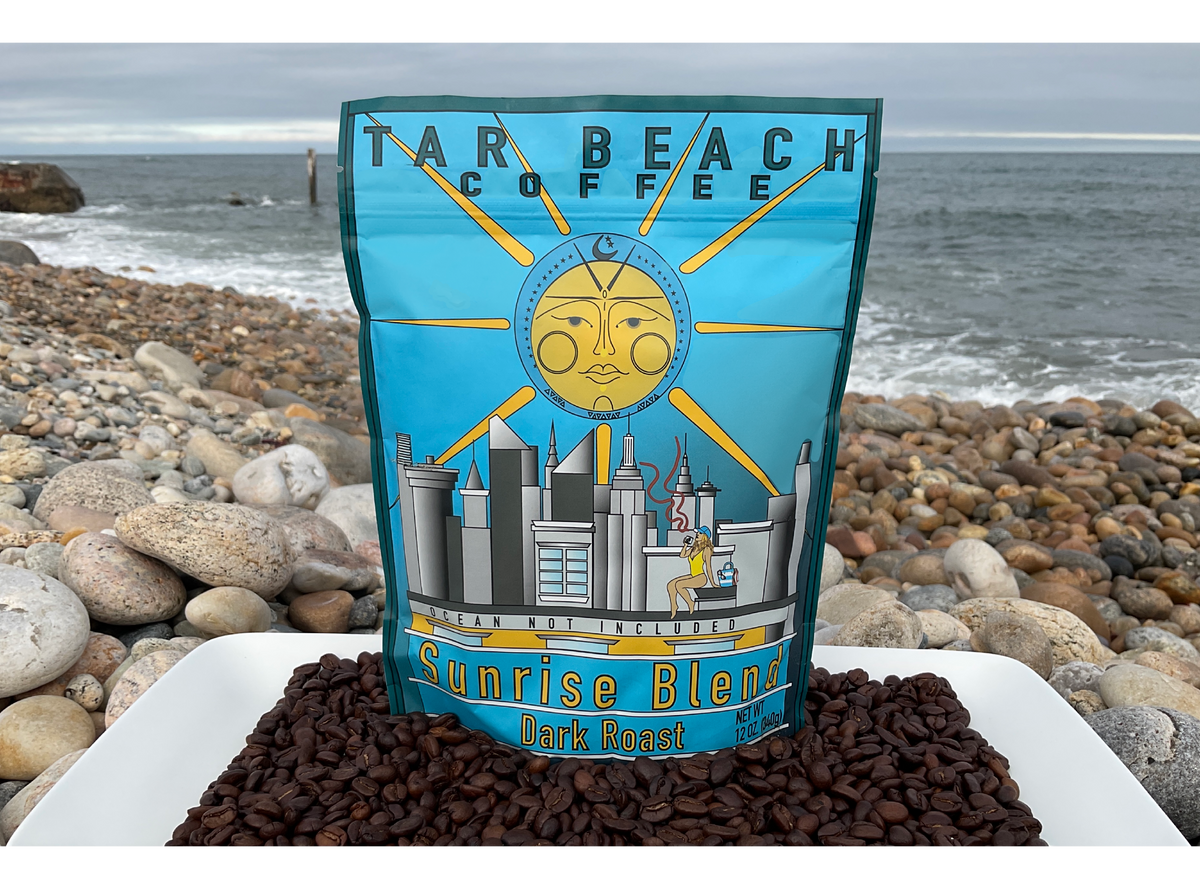 SUNRISE BLEND Medium Ground Coffee – Tar Beach Coffee